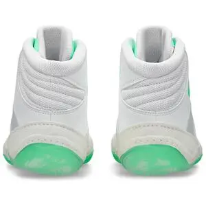 Asics Split Elite Wrestling Shoes - White/new Leaf