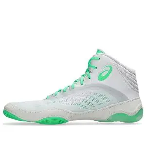 Asics Split Elite Wrestling Shoes - White/new Leaf