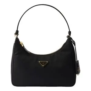 Prada Re-edition 2005 Re-nylon And Saffiano Mini Bag - Black