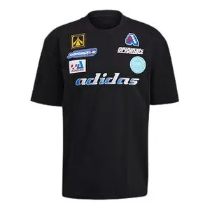 Adidas Originals Printed Short Sleeve T-shirt - Black