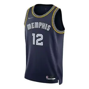 Nike X Nba Memphis Grizzlies 21-22 Jerseys 'ja Morant 12 - Navy