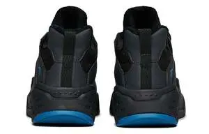 ANTA Runninng Series Leather Fleeced High-top Sneakers