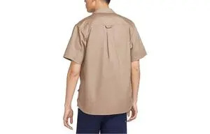 Nike Tanglin Short Sleeve Woven Button Skate Top