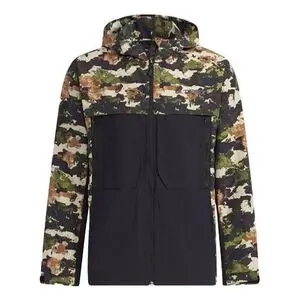 Adidas Festiv Aop Wb Hooded Jacket - Brown