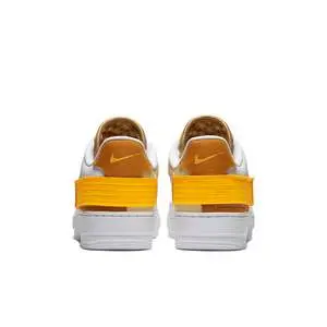 Nike Force 1 Type 'gold Suede - Gold/yellow/white