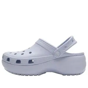 CROCS Classic Platform Clogs - Blue