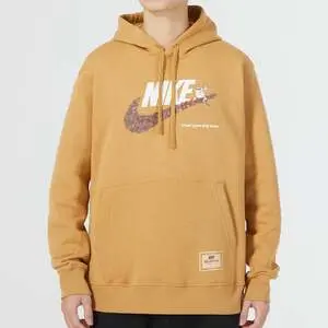Nike Graphic Hoodie - Gold