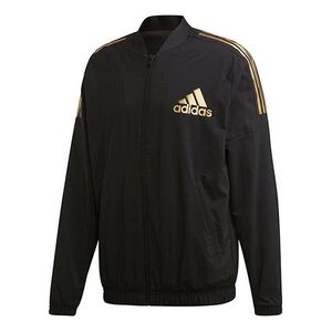 Adidas Casual Training Track Jacket - Black