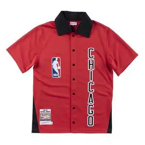 Mitchell & Ness Chicago Bulls 1984-85 Michael Jordan Authentic Shooting Shirt - Red