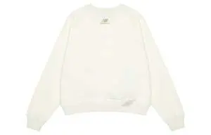 NEW BALANCE Casual Pocket Sweatshirt - White/brown