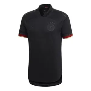 Adidas Germany Authentic Jersey Short Sleeve - Black/red