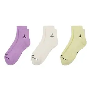 JORDAN Air Everyday Ankle Socks Pack Of 3 - Multi-color