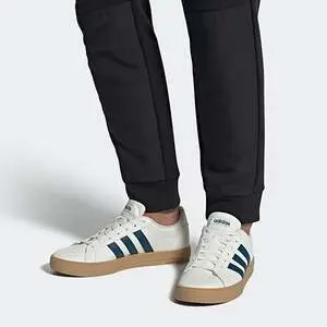 Adidas Neo Daily 2.0 Low Top Sneakers - White/brown/blue