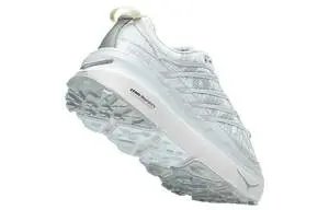 Hoka One One Mafate Origins Trail Running Shoes - White/gray