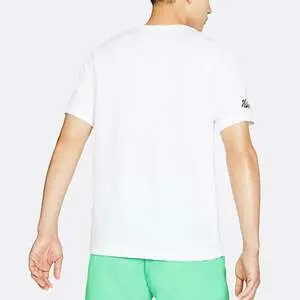 Nike Dri-fit Round Neck Short Sleeve - White