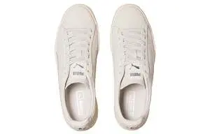 PUMA Clyde Snakeskin Print Sneakers - Khaki