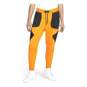 JORDAN X Naruto Uzumaki Zion 1 Sweatpants 'orange