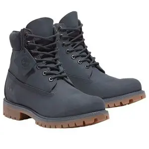 Timberland 6 Inch Premium Waterproof Lace-up Boots - Dark Blue