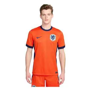 Nike Netherlands 24/25 Stadium Home Replica Soccer Jersey - Orange