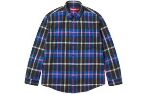 Supreme Fw23 Week4 Plaid Flabbel Shirt