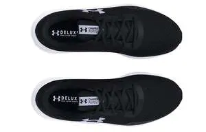 Under Armour Charged Pursuit 3 Athletic Sneakers - Black/white
