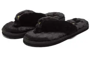 PUMA Fluff Flip Slide - Black