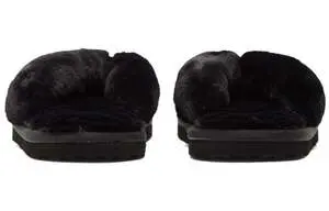 PUMA Fluff Flip Slide - Black
