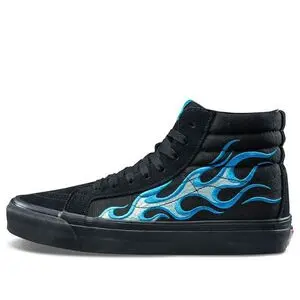 VANS Vans WTAPS X Sk8-Hi LX Flame Embroidered High Top Sneakers Blue