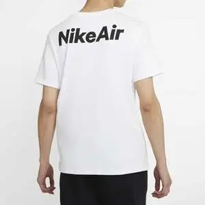 Nike Pocket Air Logo Solid Color Short Sleeve T-shirt - White