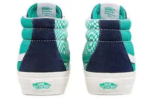 VANS Sk8-mid Reissue Sneakers - Blue/green