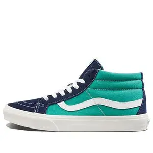 VANS Sk8-mid Reissue Sneakers - Blue/green