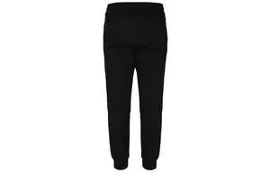 Adidas Classic Logo Drawstring Fleece Lined Sports Pants - Black