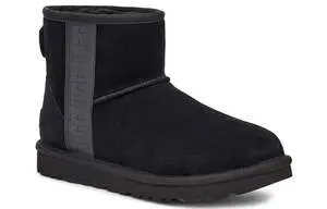 UGG Mini Side Logo Boots - Black