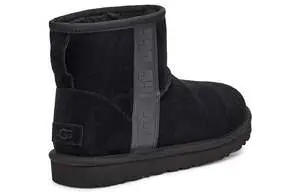 UGG Mini Side Logo Boots - Black