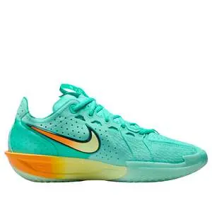 Nike Zoom Gt Cut 3 Ep Dv2918-301 Athletic Sneakers - Bleached Turquoise/barely/volt