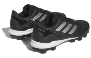 Adidas Purehustle 3 Md Athletic Shoes - Core Black/silver Metallic