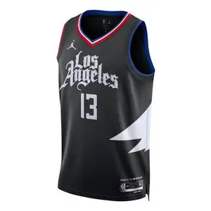 JORDAN Air Los Angeles Clippers Statement Edition Dri-fit Nba Swingman Jersey - Black