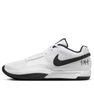 Nike Ja 1 Tb Low Top Sneakers - White/black