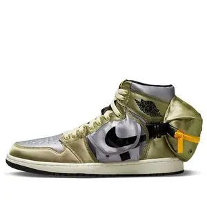 JORDAN 1 Retro High Og Utility Sneakers - Gold/black