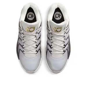 Nike Kd "light Iron Ore" Athletic Sneakers - Light Iron Ore/metallic Gold