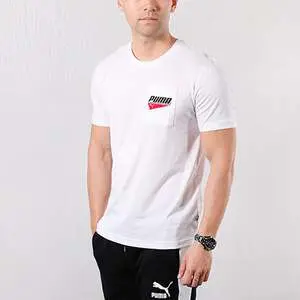PUMA Pocket T-shirt - White