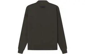 Fear Of God Ss23 Relaxed Crewneck Logo Sweater 'off-black - Black/grey