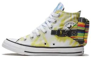 CONVERSE Chuck Taylor All Star High 'buckle Up Rainbow Tie-dye