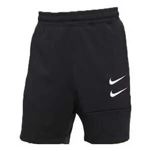 Nike Swoosh Casual Sports Shorts - Black