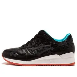 Asics Gel Lyte 3 "miami Vice" Sneakers - Black/red