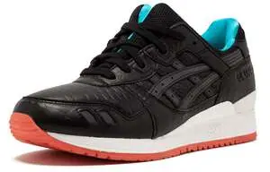 Asics Gel Lyte 3 "miami Vice" Sneakers - Black/red