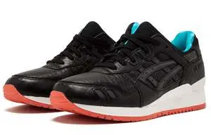 Asics Gel Lyte 3 "miami Vice" Sneakers - Black/red
