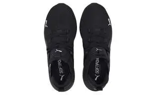 PUMA Enzo 2 Wide Low Top Athletic Sneakers - Black