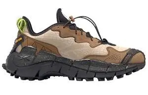 REEBOK Zig Kinetica 2 Edge High Top Athletic Sneakers - Black/brown