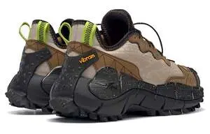 REEBOK Zig Kinetica 2 Edge High Top Athletic Sneakers - Black/brown